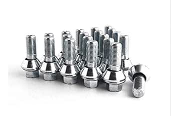 Amazon.com: 20 Lug Bolts PCD Variation (Wobble) 14x1.50 Thread 26mm ...