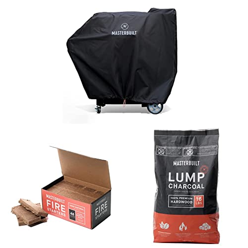 Masterbuilt Gravity Series 800 Digital Charcoal Grill Cover + Lump ...