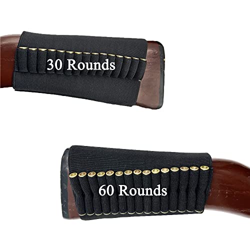 Tactical Buttstock Rifle Shell Bullet Holder Stock Ammo Carrier for ...