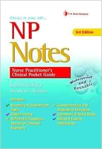 NP Notes: Nurse Practitioner's Clinical Pocket Guide: 9780803666603 ...
