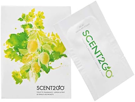 Scent2Go Toilette Fragrance Powder - Slim Travel Size Packet - Leak ...