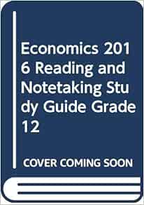 Amazon - ECONOMICS 2016 READING AND NOTETAKING STUDY GUIDE GRADE 12 ...