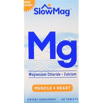 Amazon.com: Slow-Mag Slow-Mag Magnesium Chloride With Calcium, 60 tabs ...