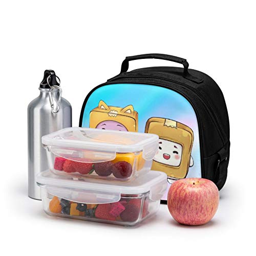 Lankybox Merch Lankybox Boxy Children'S Multifunctional Meal Bag Lunch ...