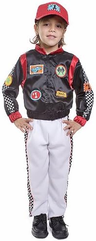 Amazon.com: Kids Race Car Driver Costume By Dress Up America - Toddler ...