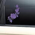 Amazon.com - Purple Rose Roses Vinyl Decal Car Truck Bumper Window Sticker