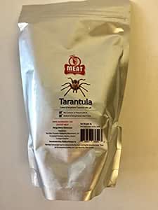 Meat Maniac Edible Insects | Salted Zebra Tarantula: Amazon.com ...