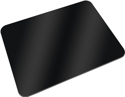 Circular Glass Worktop Saver - Black - 30cm Diameter: Amazon.co.uk ...