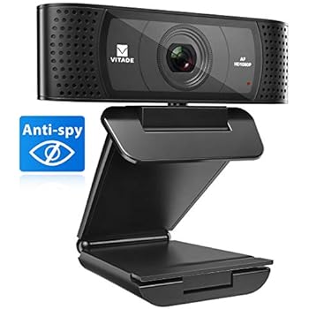 Amazon.com : HD Webcam 1080P with Microphone & Cover Slide, Vitade 928A ...