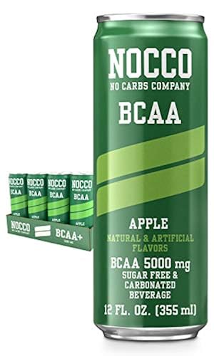 NOCCO BCAA 24 x 12 Fl Oz | Carbonated Sugar-free and Low Calorie ...