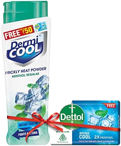 Dermi Cool Prickly Heat Powder Menthol Regular, 150g price in UAE ...