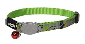 Pet Supplies : ROGZ Catz ReflectoCat Collar, Lime : Amazon.com
