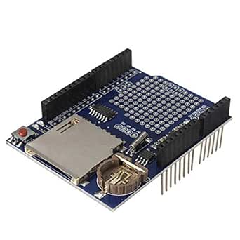 Amazon.com: HiLetgo Data Logger Module Logging Shield Data Recorder Shield for Arduino UNO w/SD ...