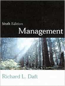 Management: Daft, Richard L.: 9780030351389: Amazon.com: Books
