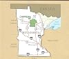 U.S.F.S. Chippewa National Forest Map in Kuwait | Whizz Topographic Maps