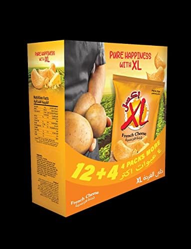 XL French Cheese Flavor Chips -(12+4) bags X 20g price in Saudi Arabia ...