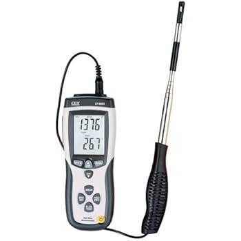 General Tools DCFM8906 Digital Air Flow Meter with CFM Display - Hvac ...