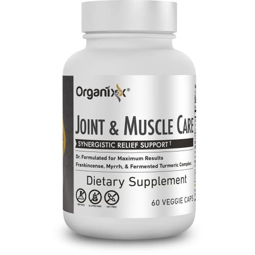 Organixx Joint & Muscle Care - 3-in-1 Doctor-Formulated Frankincense ...