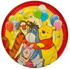 Amazon.com: WINNIE THE POOH Disney Plates Set (23cm) 8pcs : Toys & Games