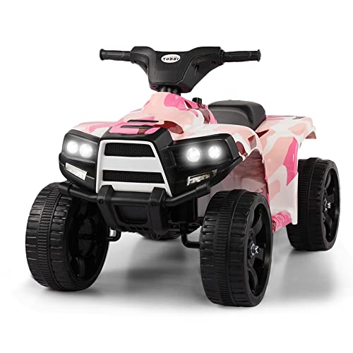 TOBBI Ride on ATV Four Wheeler for Kids 1-3, Electric 4 Wheeler ATV ...
