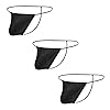 ZONBAILON Mens G-strings Underwear Thong Pack Bikini Bulge Pouch ...