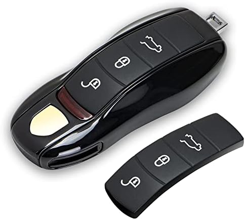 Rolling Gears MK1 Remote Key Fob Shell Cover and Key Button Rubber ...