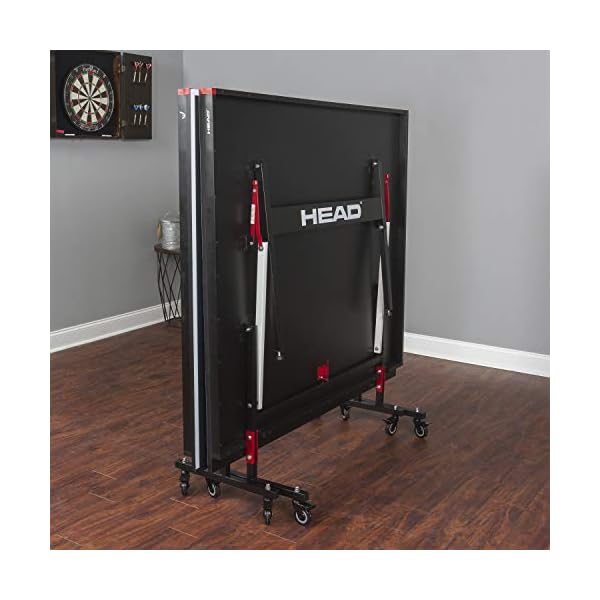 HEAD Summit USA Indoor Table Tennis Table, Competition Grade Net, 10 ...