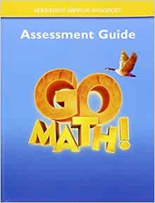 Math Assessment Guide Level 4: Hmh Math (Go Math!): HOUGHTON MIFFLIN HARCOURT: 9780547392172 ...
