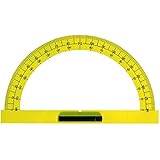 Helix 180 Degree 12cm Large Angle Measure Protractor: Amazon.co.uk ...