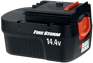 Black & Decker FSB14 FireStorm 14.4-Volt NiCad Slide Style Battery ...