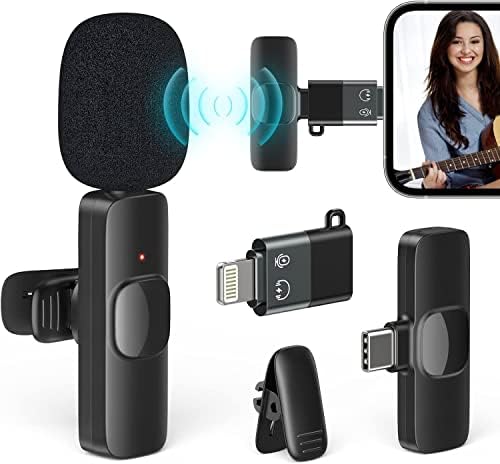 سعر TECHBLAZE K8 Mini Wireless Microphone 2.4G Omnidirectional Collar ...