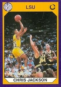 Amazon.com: Chris Jackson Basketball Card (LSU) 1990 Collegiate ...