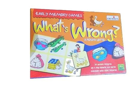 Buy Creative's What's Wrong Card Game (Multi-Color, 48 Pieces) Online ...