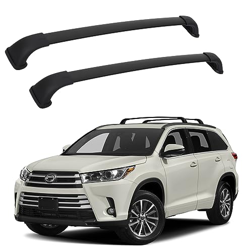 MERXENG Roof Rack Cross Bar Fit for 2014-2019 Toyota Highlander, Alloy ...