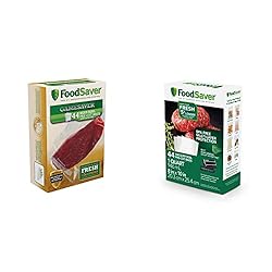FoodSaver GameSaver 1 Quart Vacuum Seal Bag With BPA-Free Multilayer ...