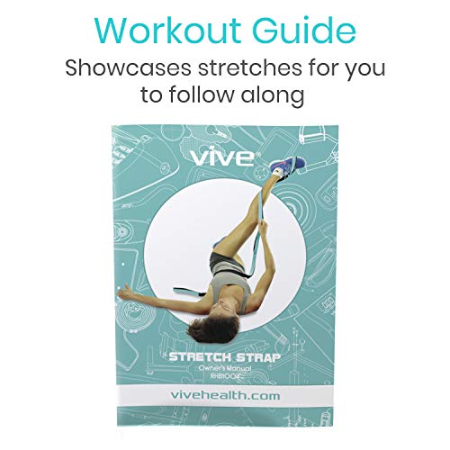 Vive Stretch Strap - Leg Stretch Band to Improve Flexibility ...