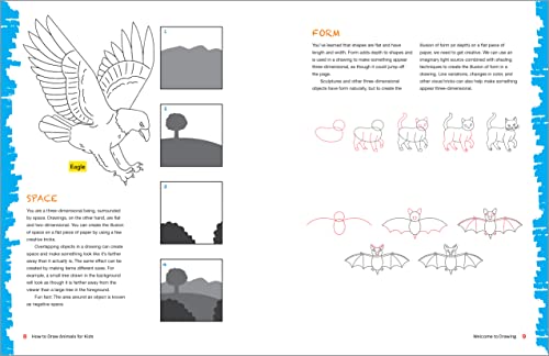 How to Draw Animals for Kids: A Step by Step Guide -- Ages 6–9 (Drawing ...