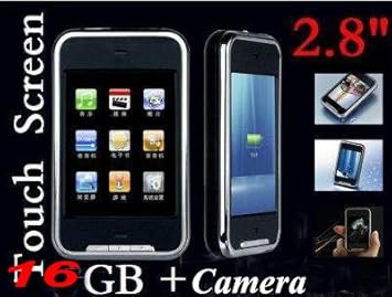 Amazon.com: New 16GB 2.8" Touch Screen MP3 MP4 Player with Camera ...