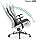 Diablo X-Gamer 2.0 Gaming Office Desk Chair Fabric Cover Ergonomic ...