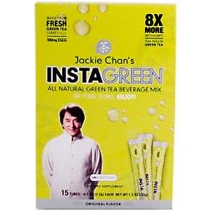 Amazon.com : Jackie Chan's XTRAGREEN Green Tea Beverage Mix, Original ...