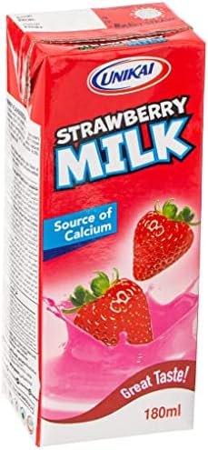 Unikai Strawberry Milk 180 ml, Long Life (Uht) price in UAE | Amazon ...