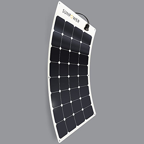 SunPower Flexible 100 Watt Monocrystalline Solar Panel | Pricepulse