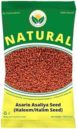 Naturals Asario Asaliya Halim Seed (500g) price in UAE | Amazon UAE ...