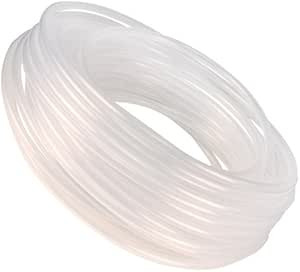 Amazon.com: 1/4" OD x .040" Wall Natural Polypropylene Plastic Tubing ...