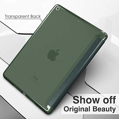 MoKo Case for New iPad 9th/8th/7th Gen Case (2021/2020/2019), Soft TPU ...