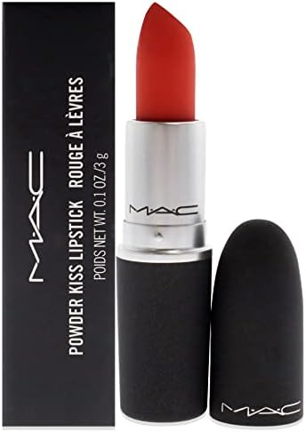 MAC Powder Kiss Lipstick - 303 Style Shocked For Women 0.1 oz Lipstick ...