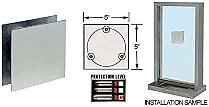 CRL 5" Square Level 3 Bullet Resistant Speak-Thru - Sliding Windows ...