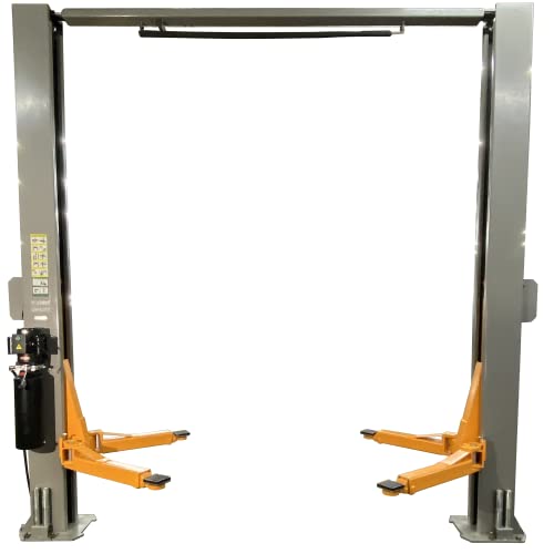 NTO-11A 11,000 lb Two Post Clear Floor Overhead Auto Lift Hoist Car ...