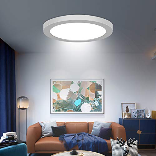Litdimra Lighting- 5 Inch LED Round Flush Mounted Panel Ceiling Light ...