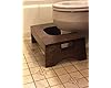 Amazon.com: Toilet Stool Bathroom Stool by CW Furniture, Custom Wood ...